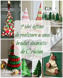 Braduti decorativi de Craciun. 9 idei ieftine de realizare - SoftBlog